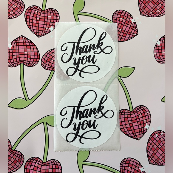 Hand Crafted | Office | 0 Custom Made Thank You Stickers 2 | Poshmark